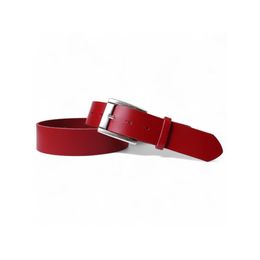 Fronhofer Lederg&uuml;rtel 4cm in Rot | Gr.: 90 cm