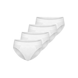 Schiesser Rio Slip / Unterhose Cotton Essentials Authentic in Wei&szlig; | Gr.: XXL