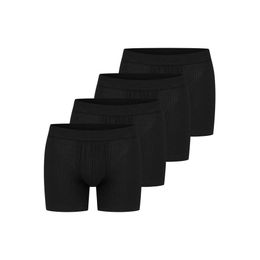 Schiesser Retro Short / Pant Cotton Essentials Authentic in Schwarz | Gr.: XXL