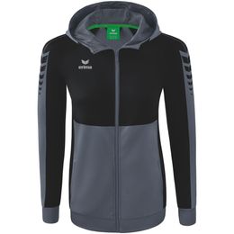 Erima Trainingsjacke "Six Wings Trainingsjacke Mit Kapuze" in Grau | Gr.: L