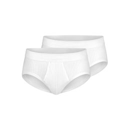 Schiesser Slip / Unterhose Cotton Essentials Authentic in Weiß | Gr.: XXL