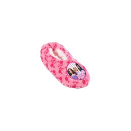 Barbie Winterhausschuhe Kinder Pantoffeln Rosa | Gr.: 31-34