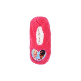 Barbie Winterhausschuhe Kinder Pantoffeln Rosa | Gr.: 27-30