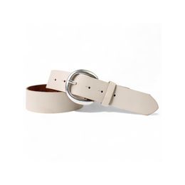 Fronhofer Lederg&uuml;rtel in Creme | Gr.: 115 cm