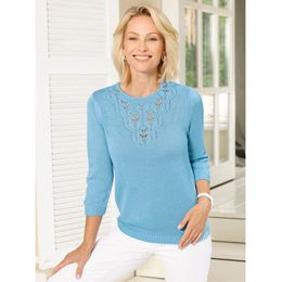 WITT WEIDEN Ajourpullover in aqua | Gr.: 38