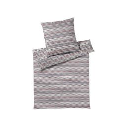 Elegante Bettwäsche Desire in rot blau | Gr.: 40 x 80 cm
