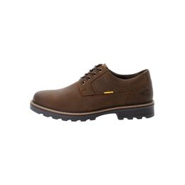 Camel Active Oxford Schnürschuhe aus echtem Leder in Braun | Gr.: 40