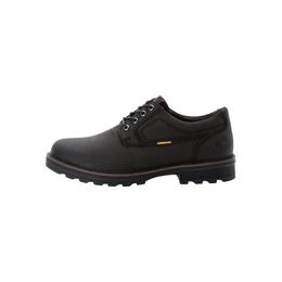 Camel Active Oxford Schnürschuhe aus echtem Leder in Schwarz | Gr.: 47