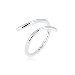 Elli Ring 925 Sterling Silber Geo in Silber | Gr.: 58