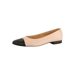 Paul Green Ballerinas in Schwarz/Beige | Gr.: 42