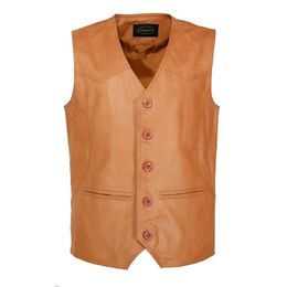 JCC Lederweste Pramo 2 in cognac | Gr.: 3XL