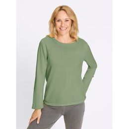 Sieh an! 3/4 Arm-Pullover in eucalyptus | Gr.: 56