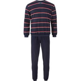 REDBEST Frottee Schlafanzug in marine | Gr.: 54