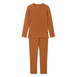 Reima Funktionsunterwäsche Set " Taival " in Cinnamon brown | Gr.: 146