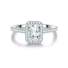 Trilani Ring aus Sterling Silber mit Zirkonia in silber | Gr.: 56