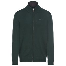 MAN'S WORLD Man's World Strickjacke in dunkelgr&uuml;n | Gr.: S