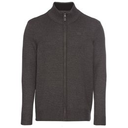 MAN'S WORLD Man's World Strickjacke in anthrazit melange | Gr.: L
