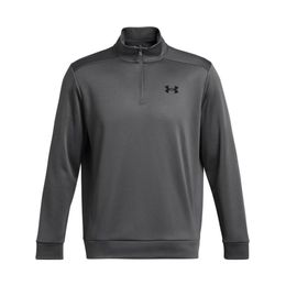 Under Armour Longsleeve "Ua Armour Fleece 1/4 Zip" in Grau | Gr.: M