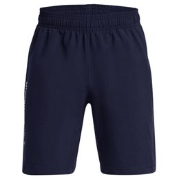 Under Armour Kinder Short "Ua Tech Woven Wordmark Short" in Blau | Gr.: L