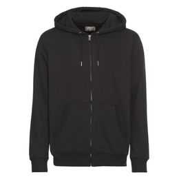 MAN'S WORLD Man's World Kapuzensweatjacke in schwarz | Gr.: XL