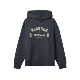 F4NT4STIC Hoodie Oversized Shirt Knut & Jan Noorden Collegiate in off black | Gr.: M
