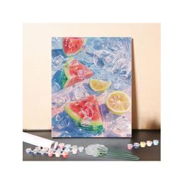 ARTNANAS DIY Malen nach Zahlen Set-"Sommerfrisch" | Gr.: 30x40 ohne Rahmen