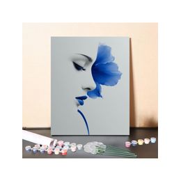 ARTNANAS DIY Malen nach Zahlen Set-"Stille" | Gr.: 40x50 ohne Rahmen