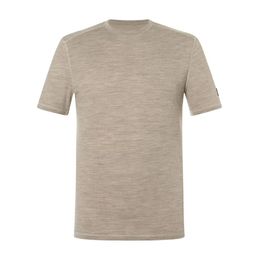 super.natural Merino T-Shirt M SIERRA140 TEE in Beige | Gr.: S