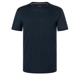 super.natural Merino T-Shirt M ESSENTIAL SS in blau | Gr.: S