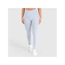 Smilodox Leggings Slayton Scrunch in Hellblau | Gr.: M