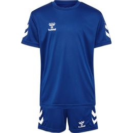 Hummel Kinder Trainingsanzug "Hmllogo Set Kids" in Blau | Gr.: 152