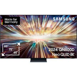 Samsung QLED Mini LED-Fernseher »GQ75QN800DT« 189 cm/75 ′′ 8K Ultra HD Smart-TV Neural Quantum 8K AI Gen2 Prozessor, bis zu 165Hz, AI Upscaling, KI...