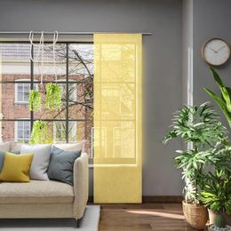 Neutex for you! Schiebegardine &raquo;Libre-ECO&laquo; Paneelwagen 1 Stk. tlg. nach Ma&szlig; gelb Jacquard, Polyester