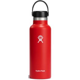 Hydro Flask Trinkflasche »STANDARD FLEX CAP« TempShield -Isolierung rot 532 ml