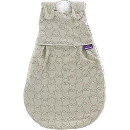 Träumeland TRÄUMELAND Babyschlafsack »Außenschlafsack LIEBMICH Kuschelhase grün« bunt Bezug: 100% Baumwolle. Füllung: 70% Polyester, 30% Lyocell (TENCEL ) L:...
