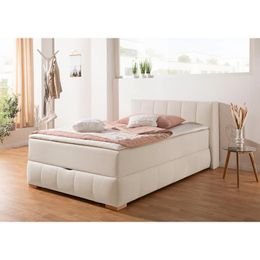 Home Affaire Boxbett &raquo;Chelles&laquo; inkl. Topper und Bettkasten beige