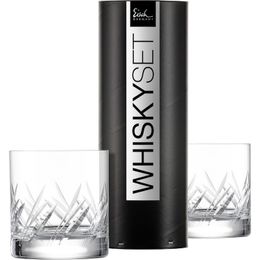 EISCH GERMANY Whiskyglas »GENTLEMAN« Handarbeit, geschliffen, 400 ml, 2-teilig, Made in Germany transparent
