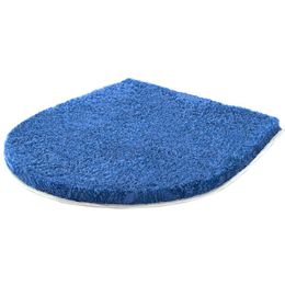 Grund Badematte »Melange« Höhe 27 mm rutschhemmend beschichtet fußbodenheizungsgeeignet besonders dichter Flor jeansblau Obermaterial: 100%...