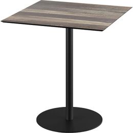 Essentials Klapptisch &raquo;Urban&laquo; Packung, 1 Stk. tlg. in verschiedenen Ausf&uuml;hrungen Schwarz + Tropical Wood + schwarz