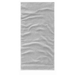 JETTE Duschtuch &raquo;0100141&laquo; aus 100% Baumwolle, weich, entworfen von der Designerin Joop grau Obermaterial: 100% Baumwolle B/L: 70 cmx140 cm