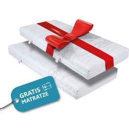 Beco Kaltschaummatratze »2 für 1 - Pro Medical« 20 cm hoch 2 Stk. tlg. (ohne Farbbezeichnung) Bezug (oben): 60% Polyester, 39% Viskose, 1%...
