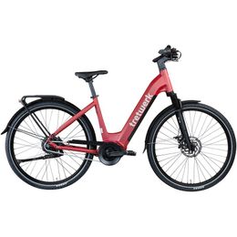 Tretwerk Damen &raquo;Amber Nexus&laquo; 8 Gang Nabenschaltung Mittelmotor 250 W Amber Nexus E Bike Damen 28 Zoll Elektrofahrrad 155 - 185cm rot