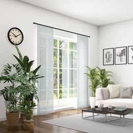 Neutex for you! Schiebegardine &raquo;Allure&laquo; Paneelwagen 1 Stk. tlg. Breite: 60 cm, nach Ma&szlig; silber Jacquard, Polyester