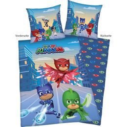 Jurassic World Kinderbettwäsche »PJ Masks« 2 Stk. tlg. mit tollem Motiv bunt Obermaterial: 100% Baumwolle B/L: 135 cm x 200 cm