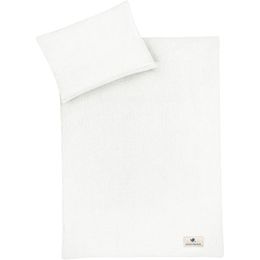 Julius Z&ouml;llner JULIUS Z&Ouml;LLNER Kinderbettw&auml;sche &raquo;Baby- und Kinderbettw&auml;sche aus 100% Musselin&laquo; 2 Stk. tlg. erh&auml;ltlich in den Gr&ouml;&szlig;en 80x80+35x40cm und...