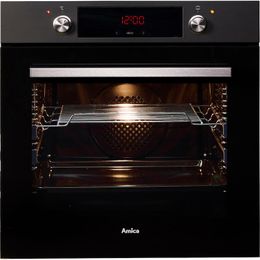 Amica Einbaubackofen »EBX 944 610 SM« mit 2-fach-Teleskopauszug mit Simple Steam Simple Steam schwarz