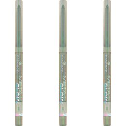 Essence Kajal »META GLOW duo-chrome eye pencil« mit hell schimmernden Goldton Galactic Chrome Eye Pencil mit softer Duo-Chrome-Textur in...