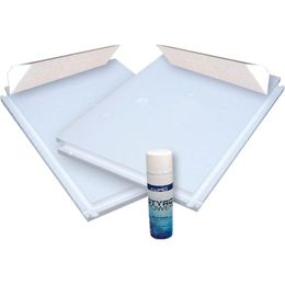 KWAD Styroporplatte &raquo;Bodenisolations-Set&laquo; 105 Stk. tlg. f&uuml;r Ovalpool &raquo;Steely Deluxe Heat&laquo; wei&szlig;