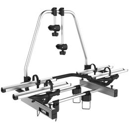 LAS Fahrrad-Deichselträger »EUFAB 11844« für die Deichsel, gleitend, E-Bike geeignet silberfarben Ca. 85 cm Abstand zwischen Halterung und...