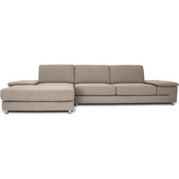 Alte Gerberei Ecksofa »Filippo Ecksofa, L-Form« beige-grey